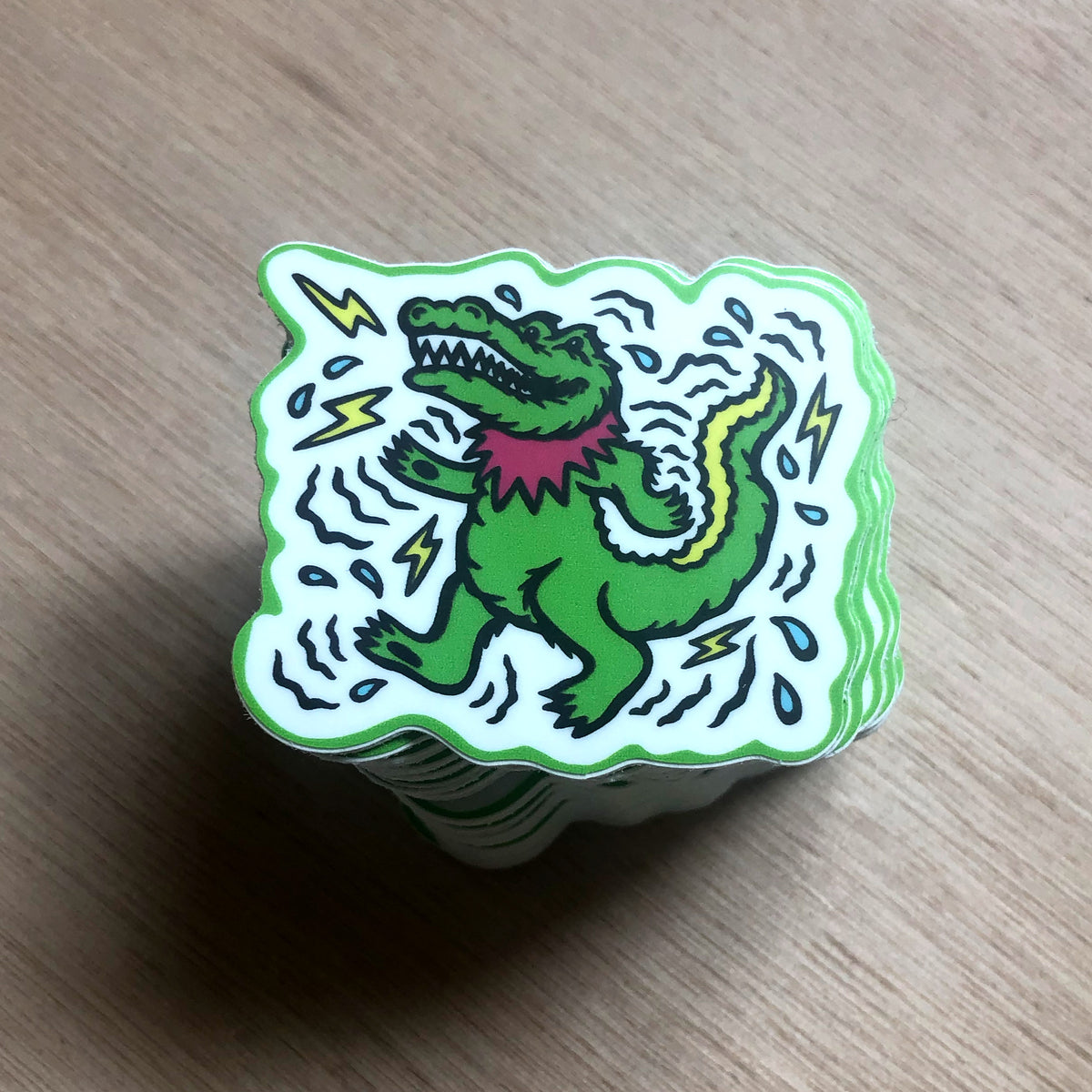 Dancing Gator - Sticker – Akyros